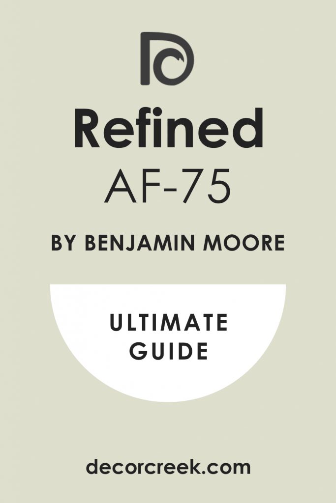 Refined AF-75 Paint Color by Benjamin Moore - DecorCreek