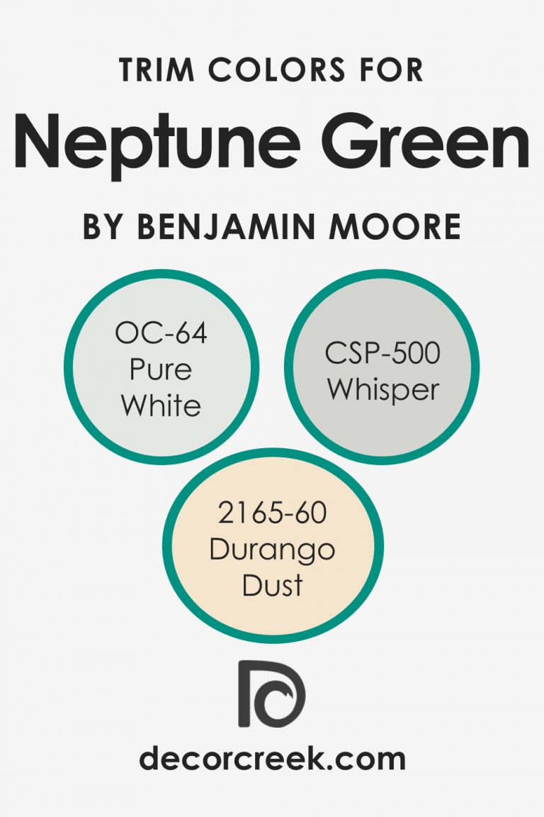 Neptune Green 658 Paint Color by Benjamin Moore - DecorCreek