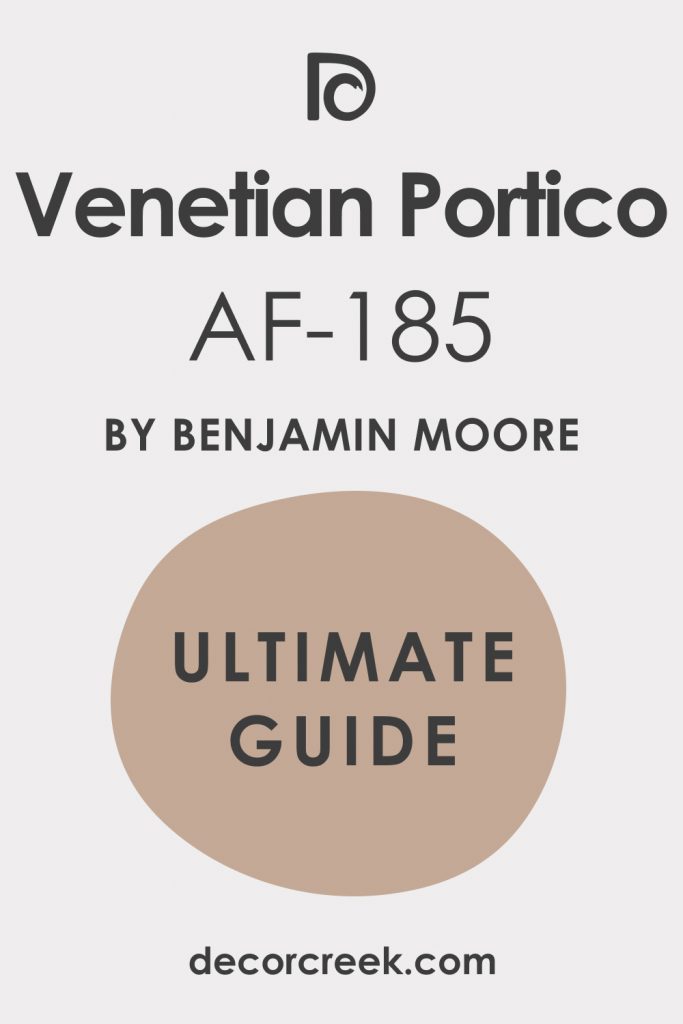 Venetian Portico AF-185 Paint Color by Benjamin Moore