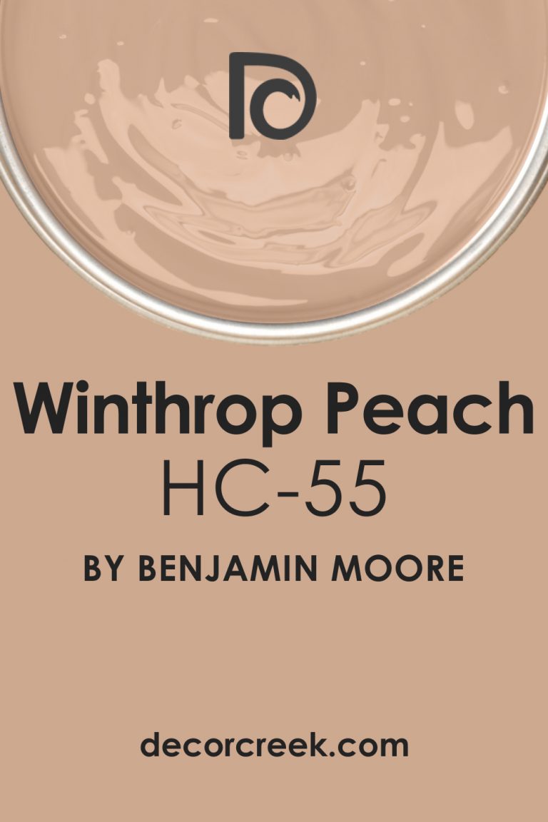 Winthrop Peach HC-55 Paint Color by Benjamin Moore - DecorCreek