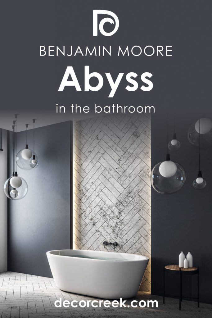 Abyss 2128-20 Paint Color by Benjamin Moore - DecorCreek