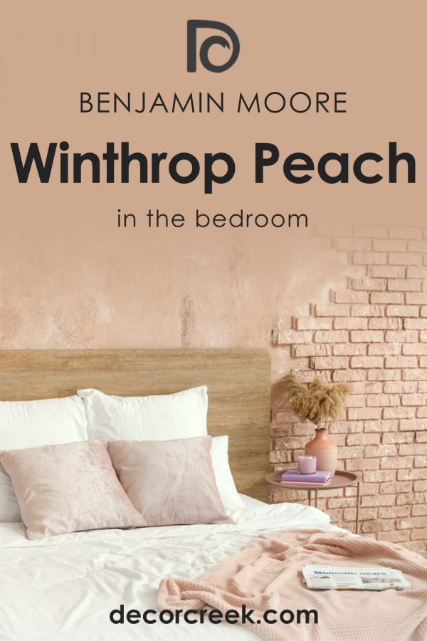Winthrop Peach HC-55 Paint Color by Benjamin Moore - DecorCreek