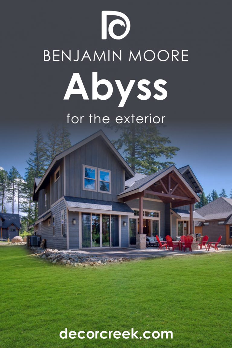 Abyss 2128-20 Paint Color by Benjamin Moore - DecorCreek