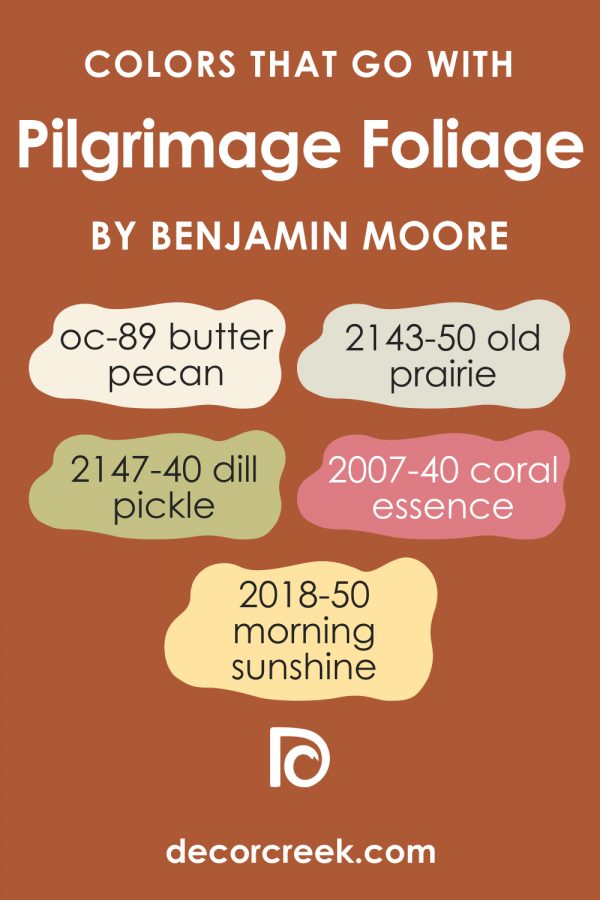 Pilgrimage Foliage 2175-20 Paint Color by Benjamin Moore - DecorCreek