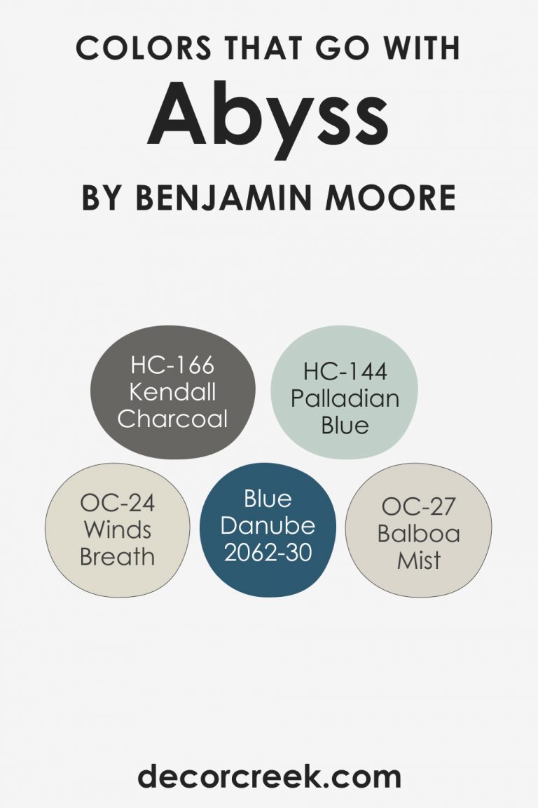 Abyss 2128-20 Paint Color by Benjamin Moore - DecorCreek