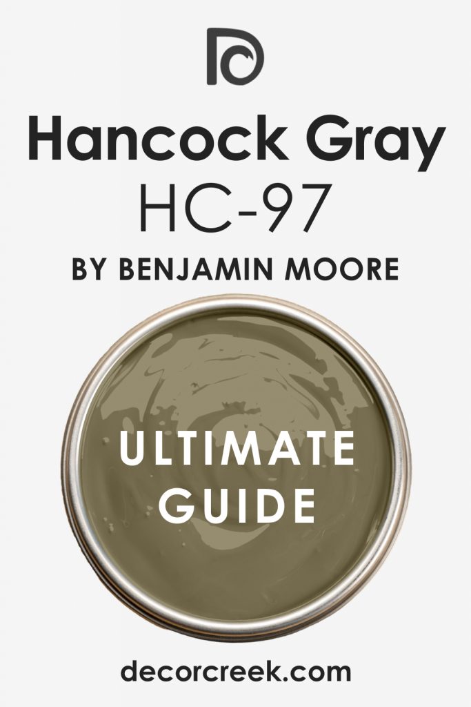 Hancock Gray HC-97 Paint Color by Benjamin Moore - DecorCreek