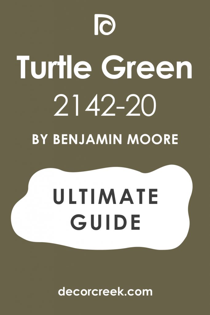 Turtle Green 2142-20 Paint Color by Benjamin Moore - DecorCreek
