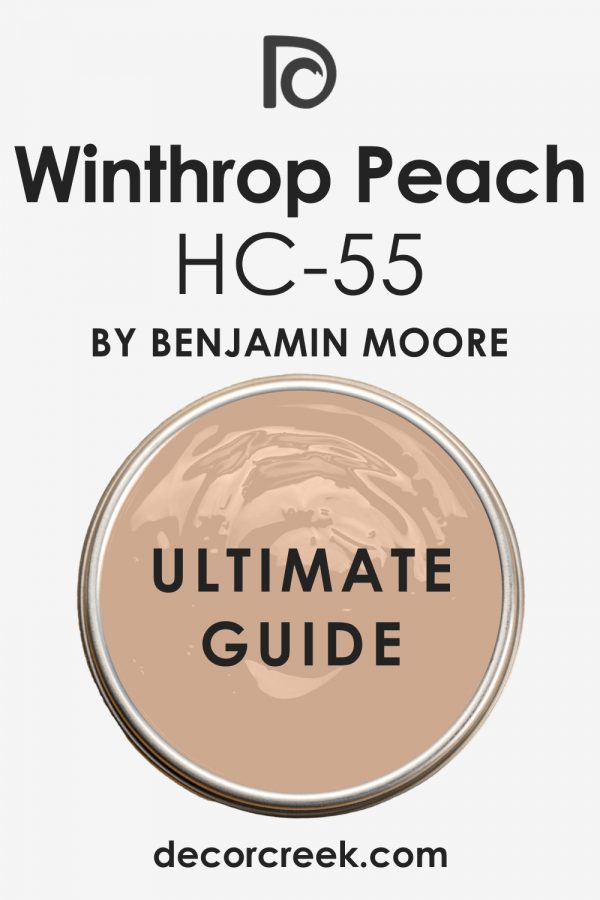 Winthrop Peach HC-55 Paint Color by Benjamin Moore - DecorCreek
