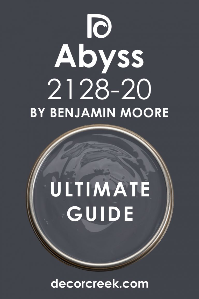 Abyss 2128-20 Paint Color by Benjamin Moore - DecorCreek