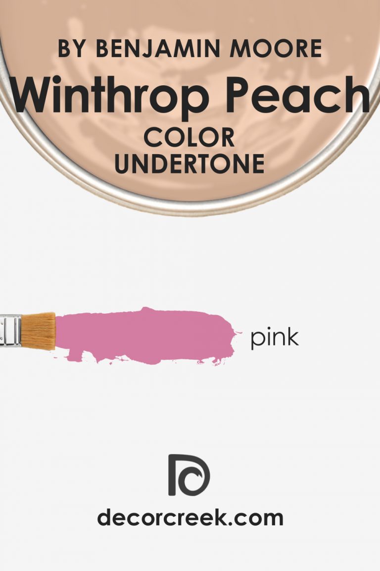 Winthrop Peach HC-55 Paint Color by Benjamin Moore - DecorCreek