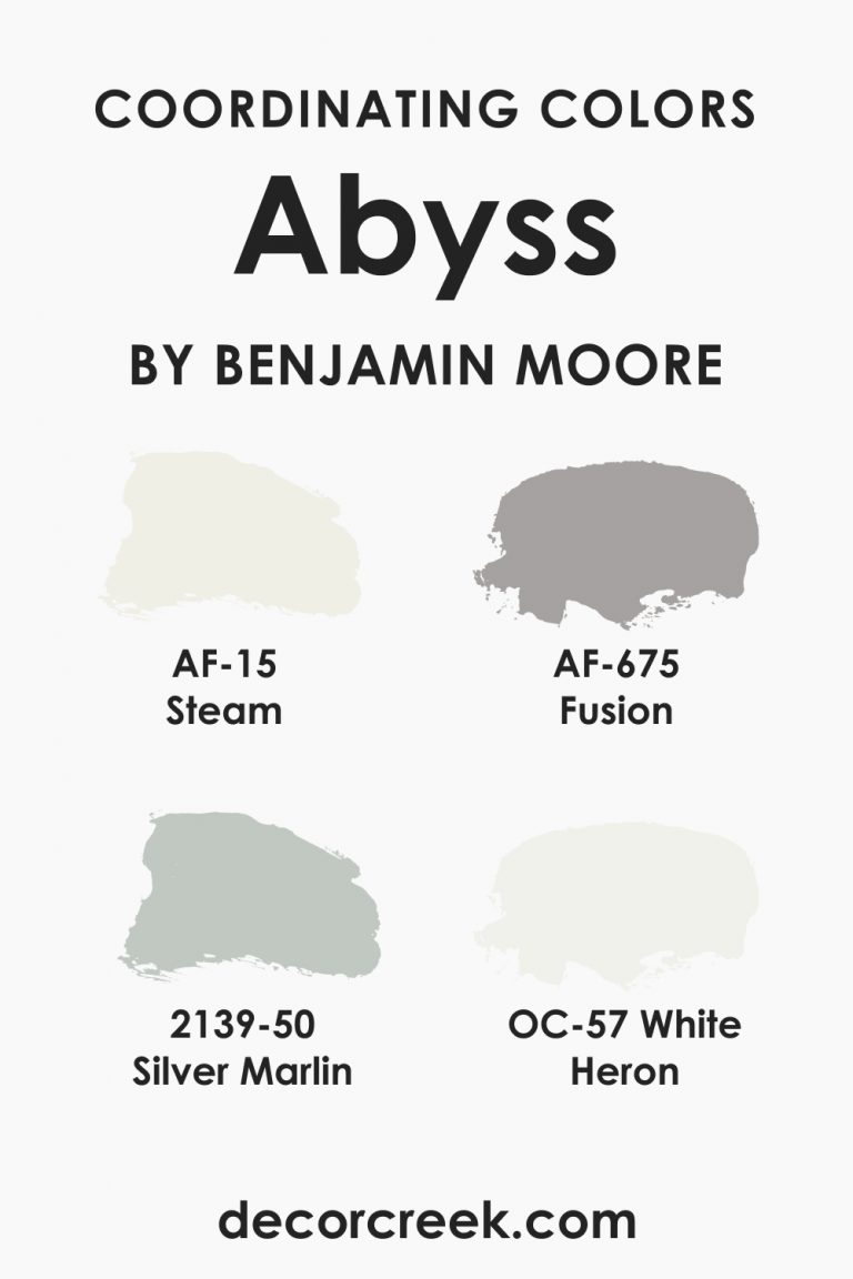 Abyss 2128-20 Paint Color by Benjamin Moore - DecorCreek