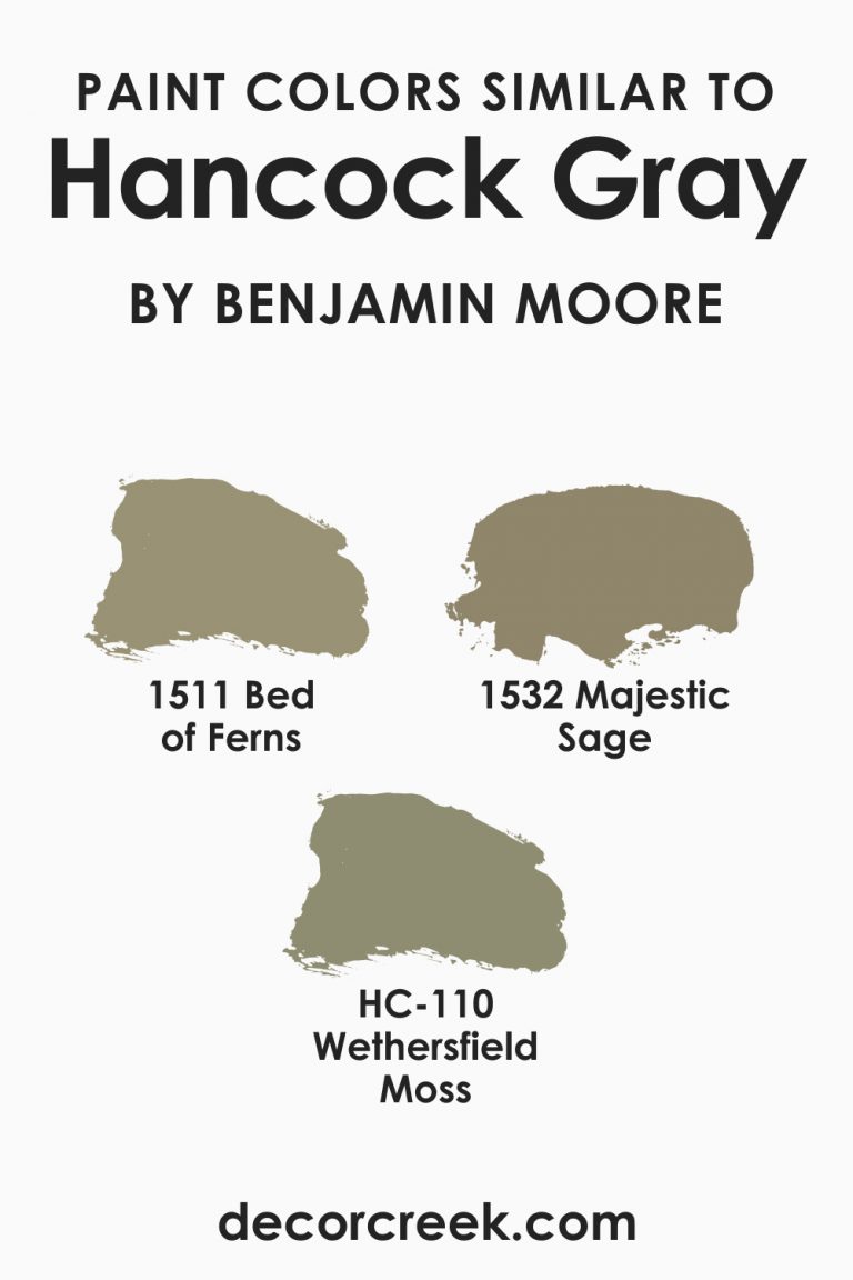 Hancock Gray HC-97 Paint Color by Benjamin Moore - DecorCreek