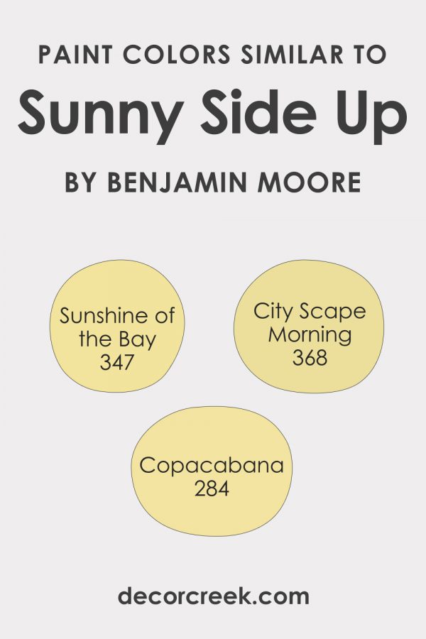 Sunny Side Up 367 Paint Color by Benjamin Moore - DecorCreek