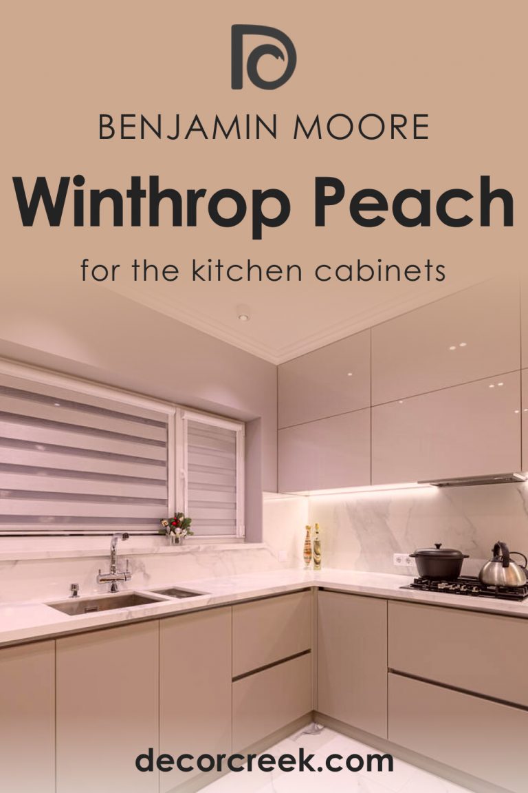 Winthrop Peach HC-55 Paint Color by Benjamin Moore - DecorCreek