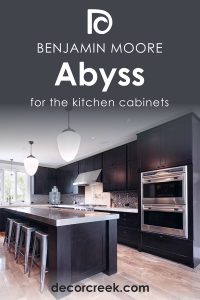 Abyss 2128-20 Paint Color by Benjamin Moore - DecorCreek