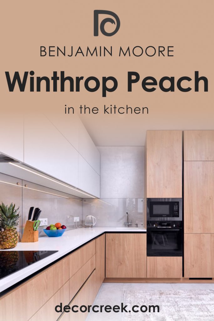 Winthrop Peach HC-55 Paint Color by Benjamin Moore - DecorCreek