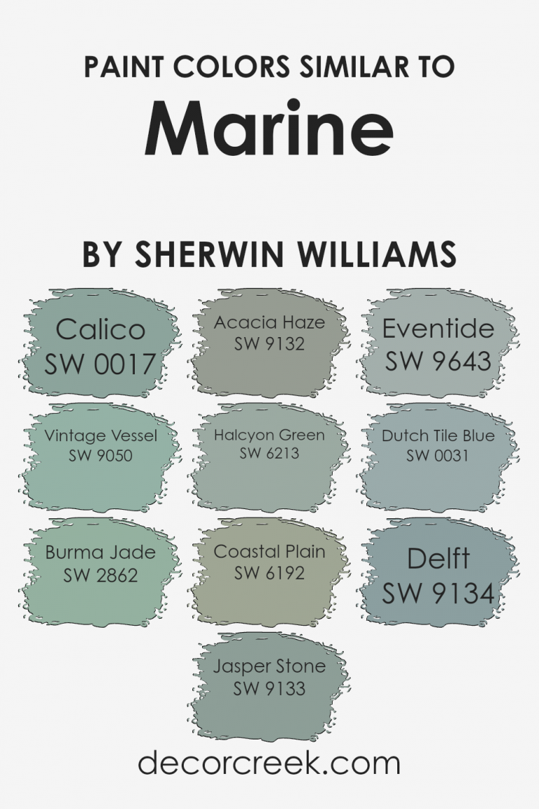 Marine SW 9659 Paint Color by Sherwin Williams - DecorCreek