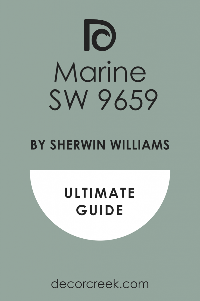 Marine SW 9659 Paint Color by Sherwin Williams - DecorCreek