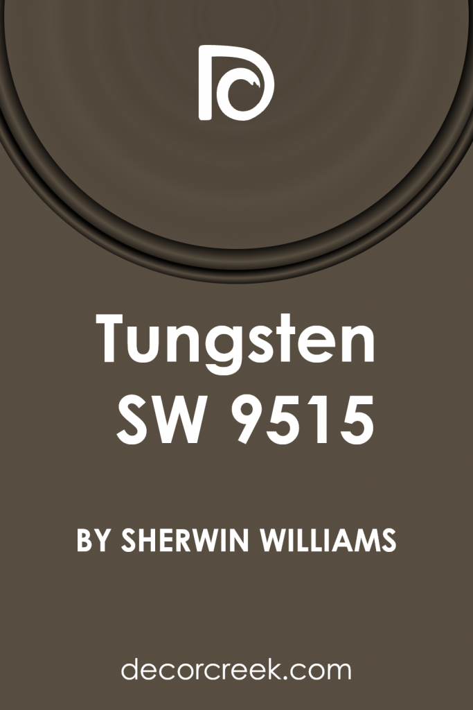 Tungsten SW 9515 Paint Color by Sherwin Williams - DecorCreek