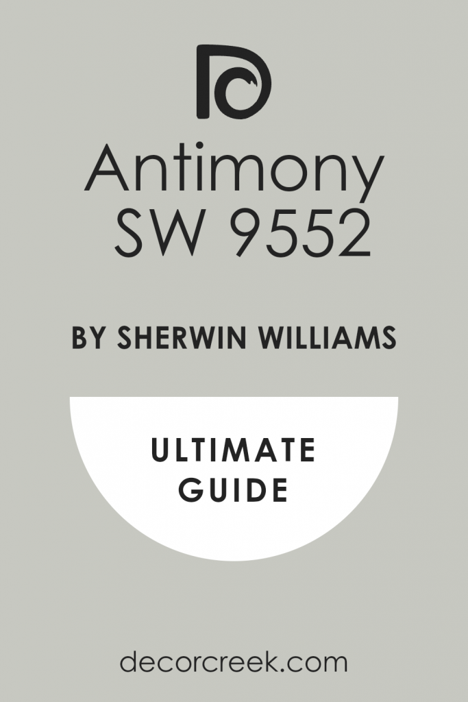 Antimony SW 9552 Paint Color by Sherwin Williams - DecorCreek