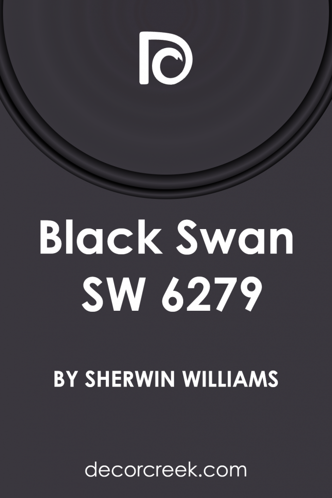 Black Swan SW 6279 Paint Color by Sherwin Williams - DecorCreek