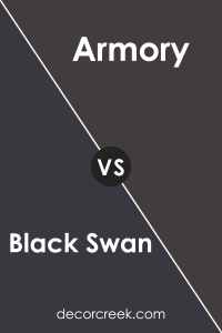Black Swan SW 6279 Paint Color by Sherwin Williams - DecorCreek