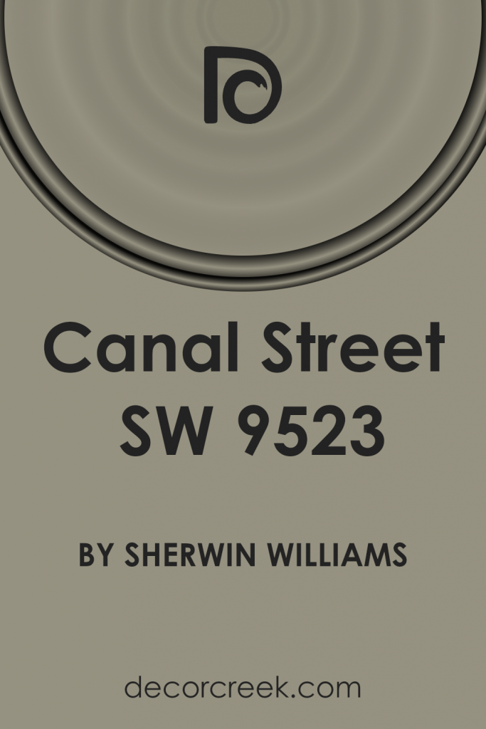 Canal Street SW 9523 Paint Color by Sherwin Williams - DecorCreek