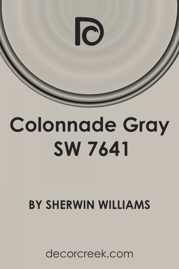 Colonnade Gray SW 7641 Paint Color by Sherwin Williams - DecorCreek