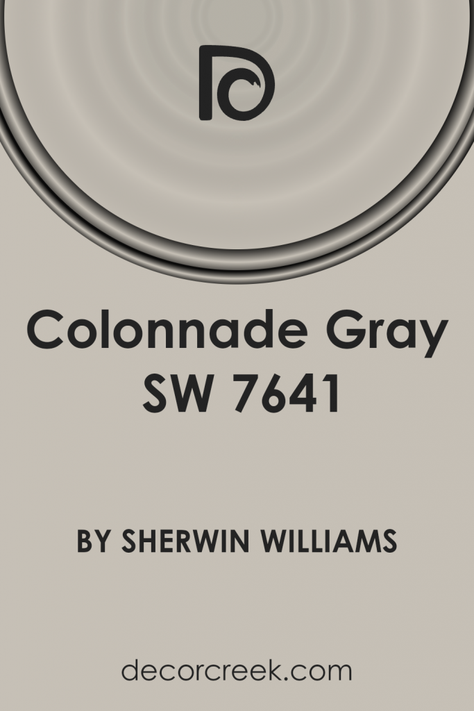 Colonnade Gray SW 7641 Paint Color by Sherwin Williams - DecorCreek