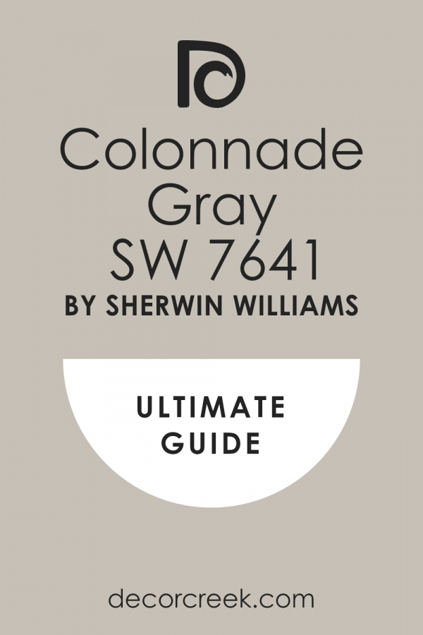Colonnade Gray SW 7641 Paint Color by Sherwin Williams - DecorCreek