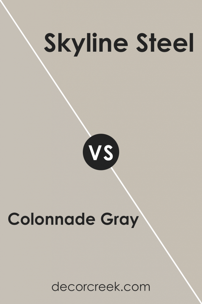 Colonnade Gray SW 7641 Paint Color by Sherwin Williams - DecorCreek