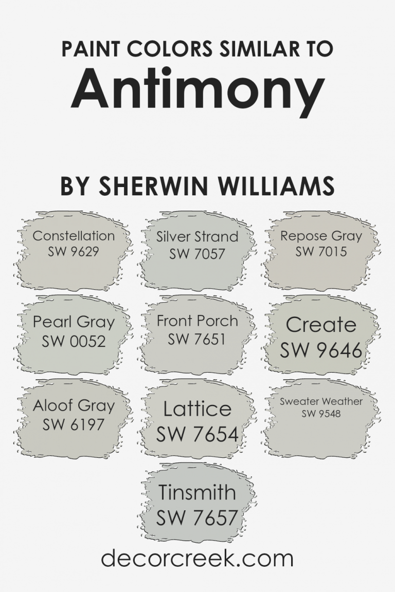 Antimony SW 9552 Paint Color by Sherwin Williams - DecorCreek