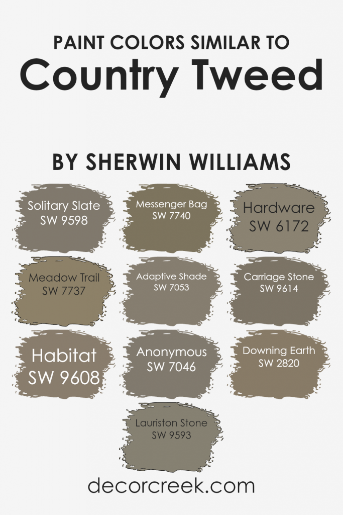 Country Tweed SW 9519 Paint Color by Sherwin Williams - DecorCreek