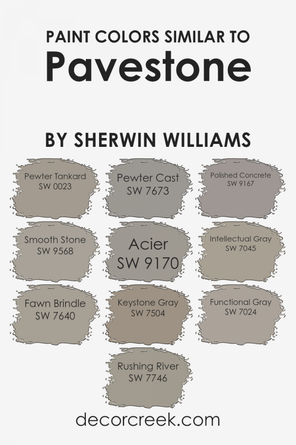 Pavestone SW 7642 Paint Color by Sherwin Williams - DecorCreek Pavestone SW 7642 Paint Color by Sherwin Williams - DecorCreek