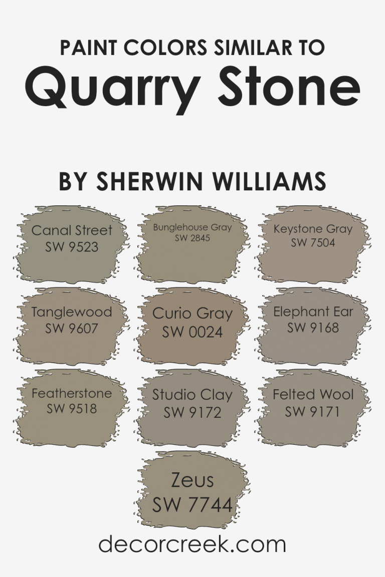 Quarry Stone SW 9603 Paint Color by Sherwin Williams - DecorCreek