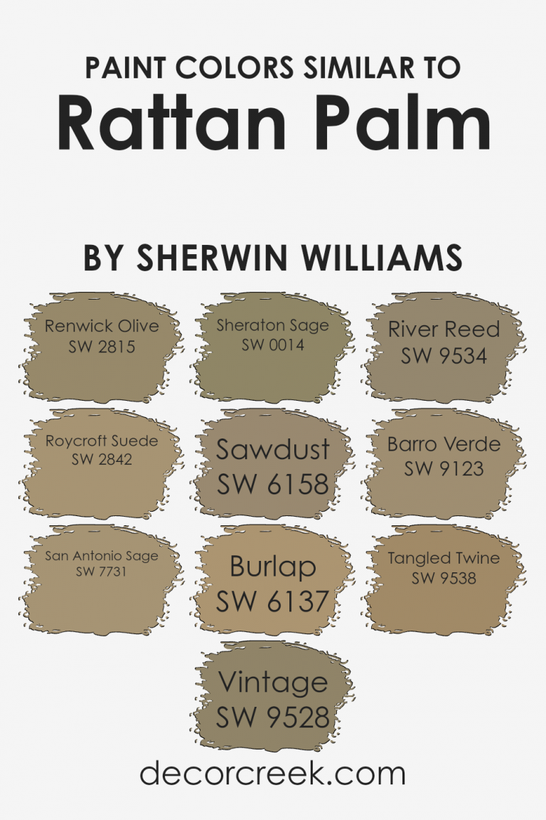 Rattan Palm SW 9533 Paint Color by Sherwin Williams - DecorCreek