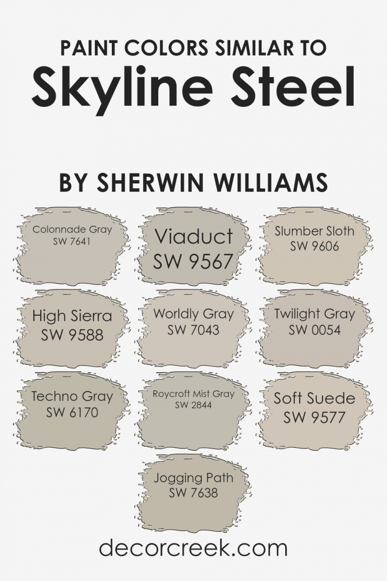 Skyline Steel SW 1015 Paint Color by Sherwin Williams - DecorCreek