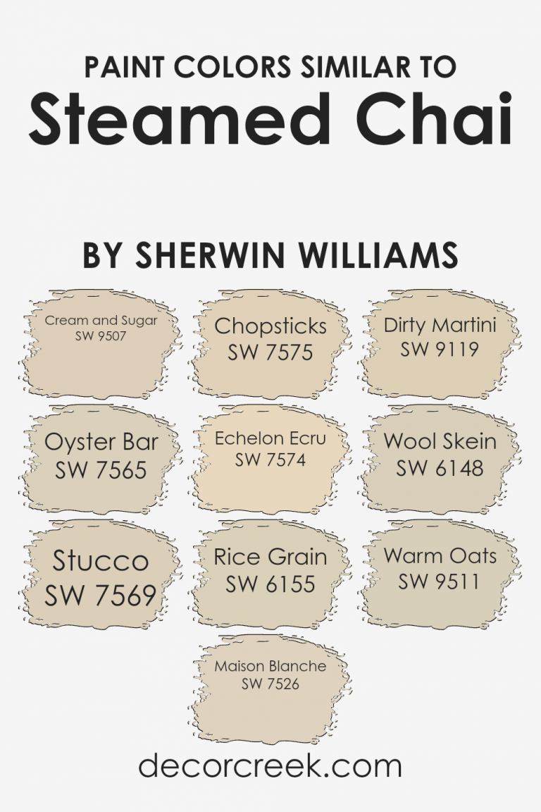 Steamed Chai SW 9509 Paint Color by Sherwin Williams - DecorCreek