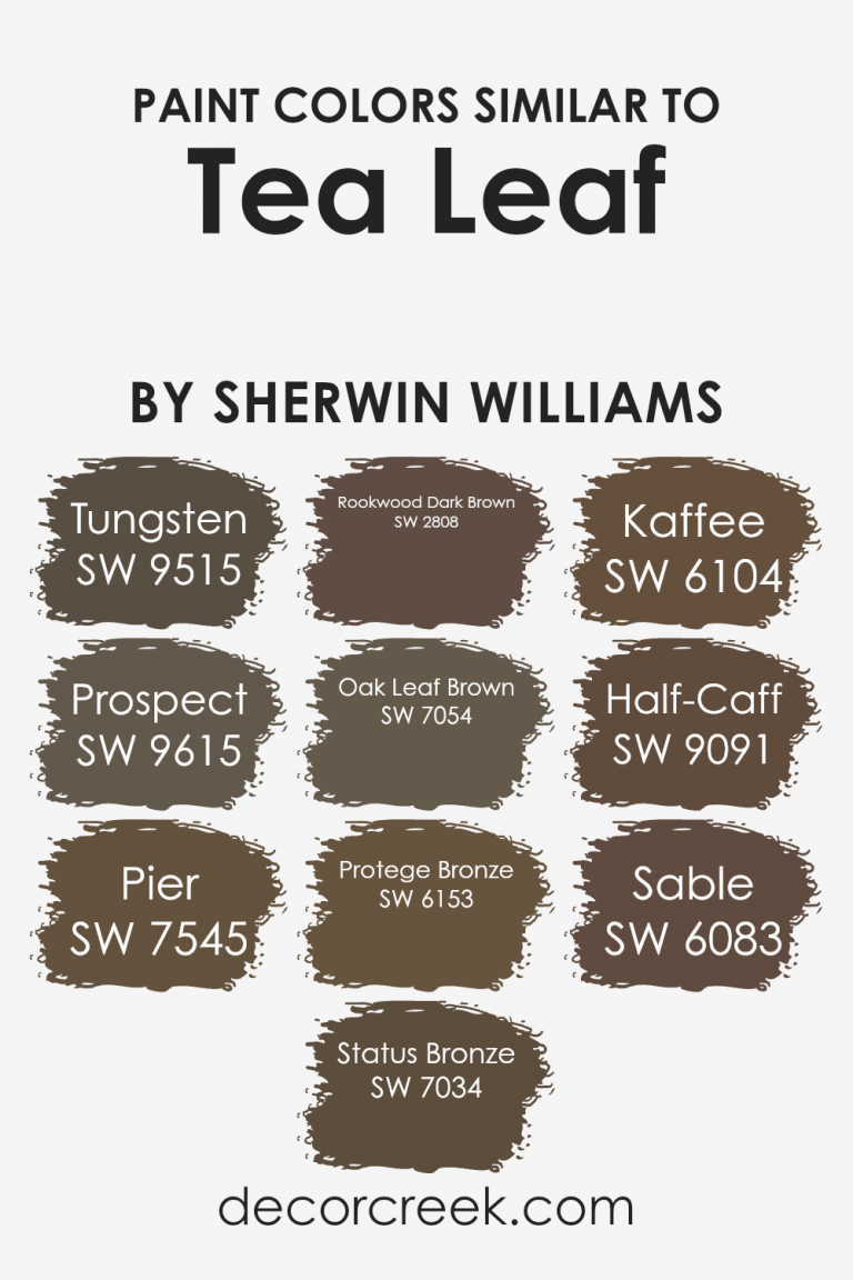 Tea Leaf SW 9604 Paint Color by Sherwin Williams - DecorCreek