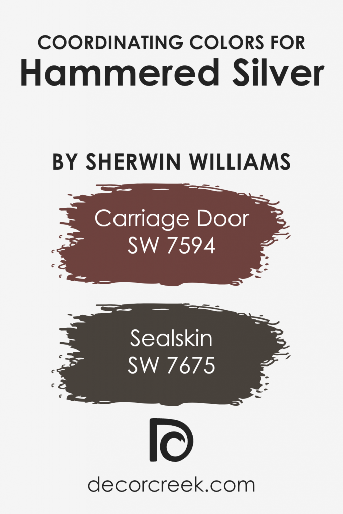 Hammered Silver SW 2840 Paint Color by Sherwin Williams - DecorCreek
