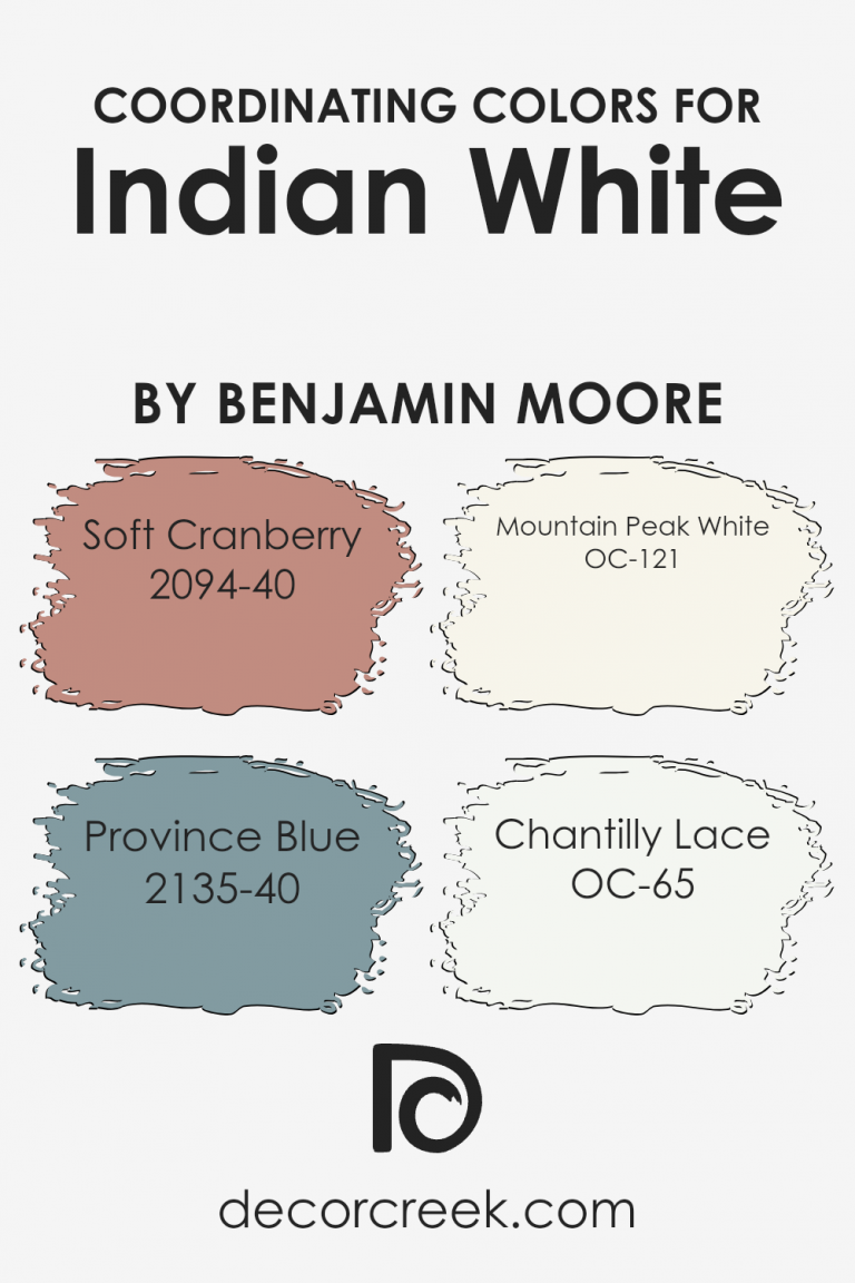 Indian White OC-88 Paint Color by Benjamin Moore - DecorCreek