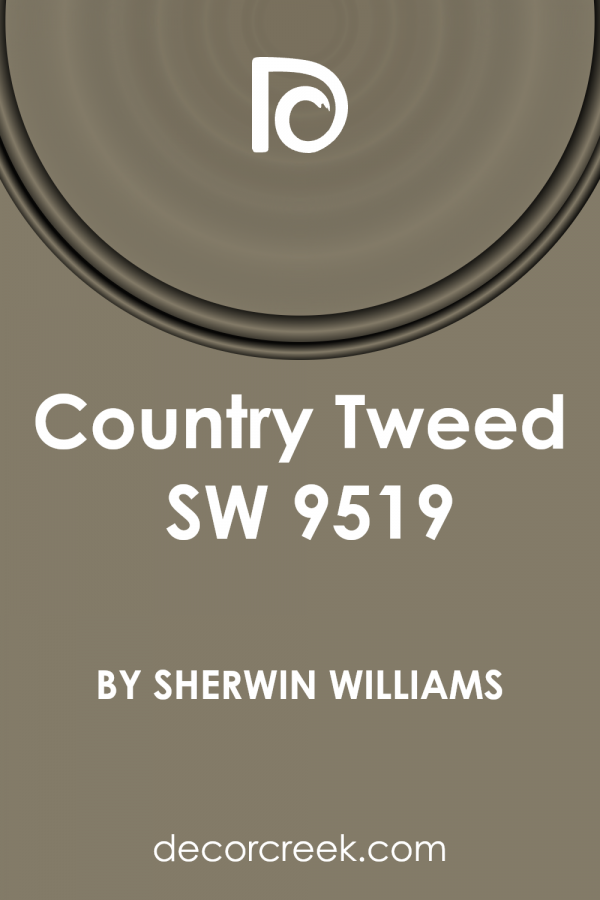 Country Tweed SW 9519 Paint Color by Sherwin Williams - DecorCreek