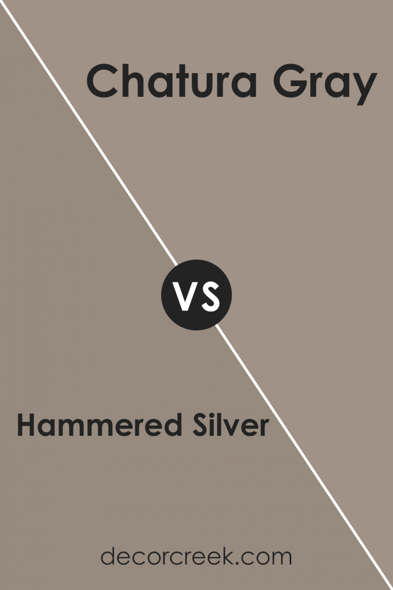 Hammered Silver SW 2840 Paint Color by Sherwin Williams - DecorCreek