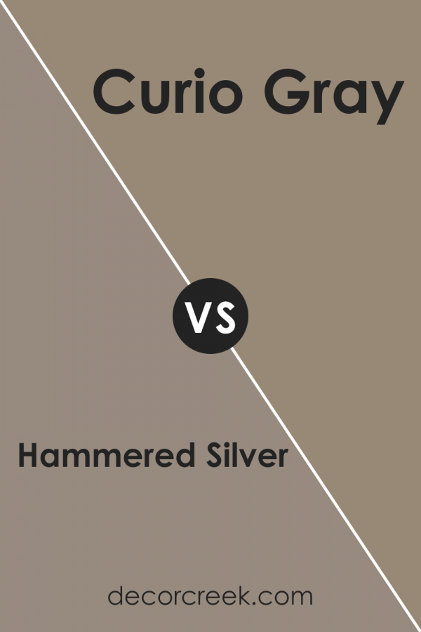 Hammered Silver SW 2840 Paint Color by Sherwin Williams - DecorCreek