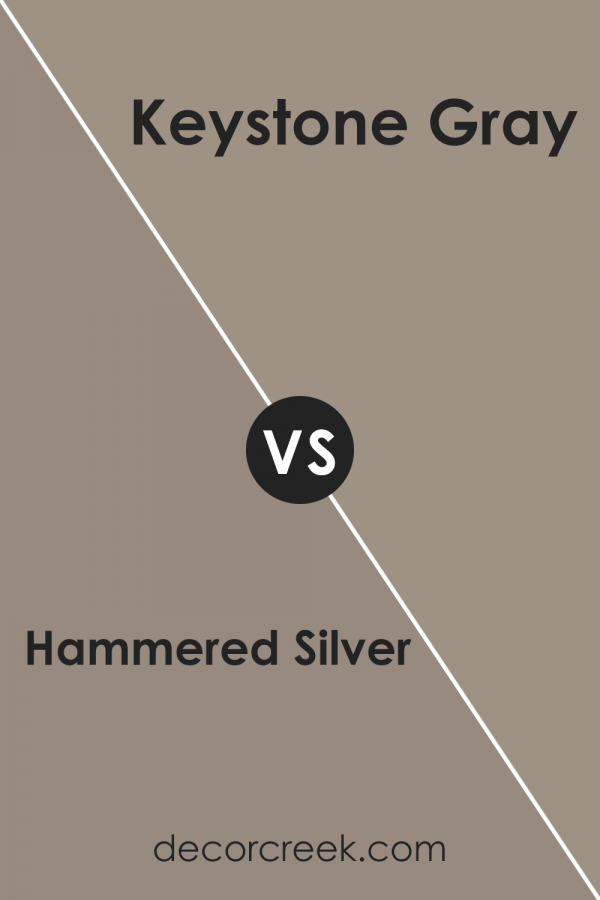 Hammered Silver SW 2840 Paint Color by Sherwin Williams - DecorCreek