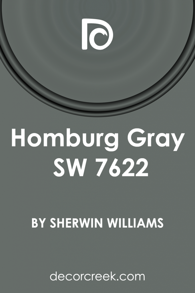 Homburg Gray SW 7622 Paint Color by Sherwin Williams - DecorCreek