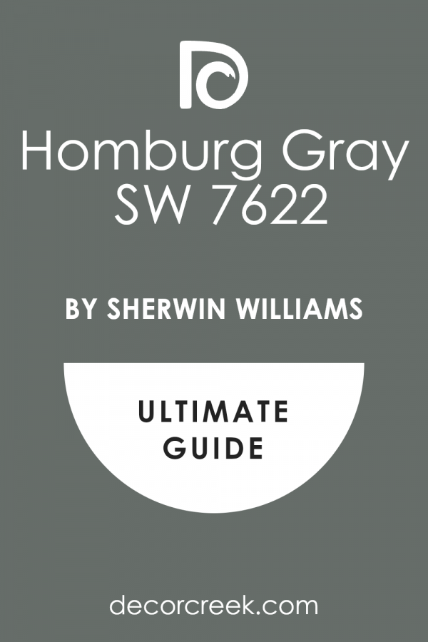 Homburg Gray SW 7622 Paint Color by Sherwin Williams - DecorCreek