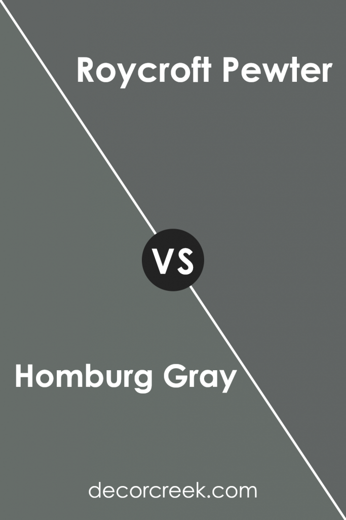 Homburg Gray SW 7622 Paint Color by Sherwin Williams - DecorCreek