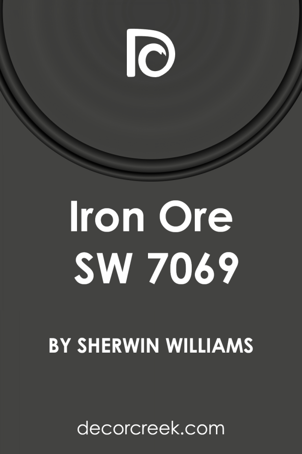 Iron Ore SW 7069 Paint Color by Sherwin Williams - DecorCreek