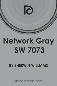 Network Gray SW 7073 Paint Color by Sherwin Williams - DecorCreek
